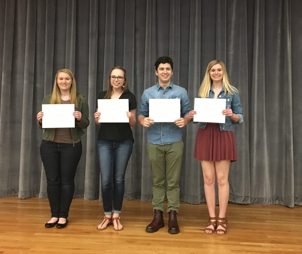 2017 College Scholarship Award Winners – TCHS Falcon Theatre